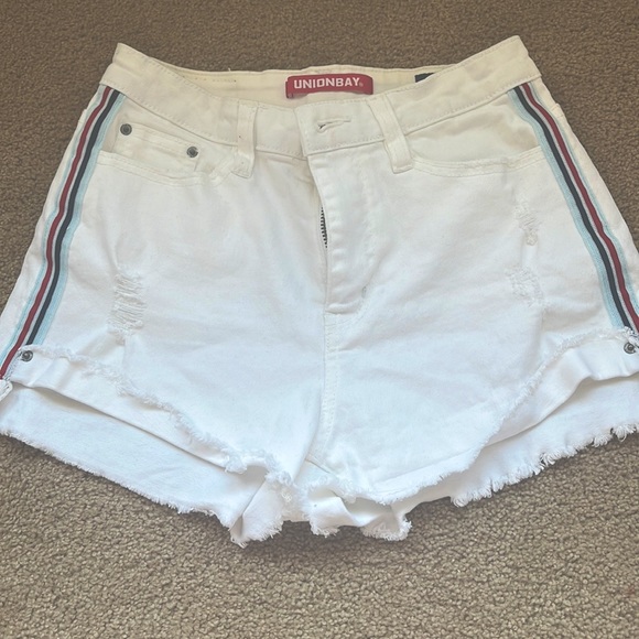 UNIONBAY | Shorts | Unionbay White Jean Shorts | Poshmark